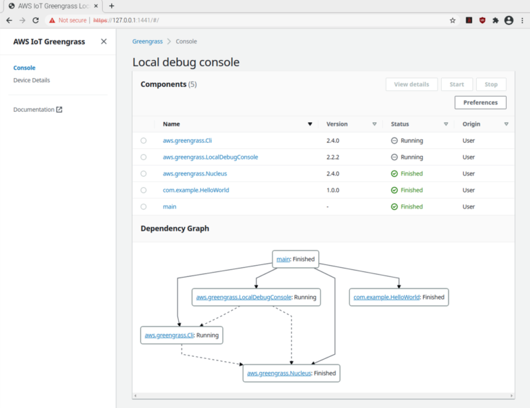 [AWS IoT Greengrass V2] ローカルデバッグコンソール(aws.greengrass.LocalDebugConsole)を使用してみました | DevelopersIO
