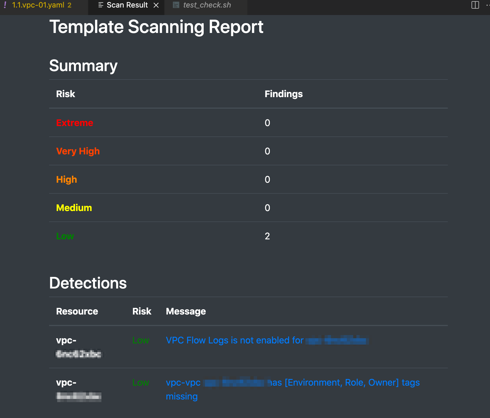 VSCodeにCloud One Conformityの拡張機能を入れてテンプレートスキャンを実行してみた | DevelopersIO