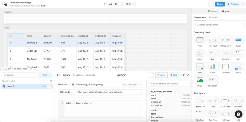 Retoolでdynamodbのデータ表示をドラッグ＆ドロップで作成する Developersio
