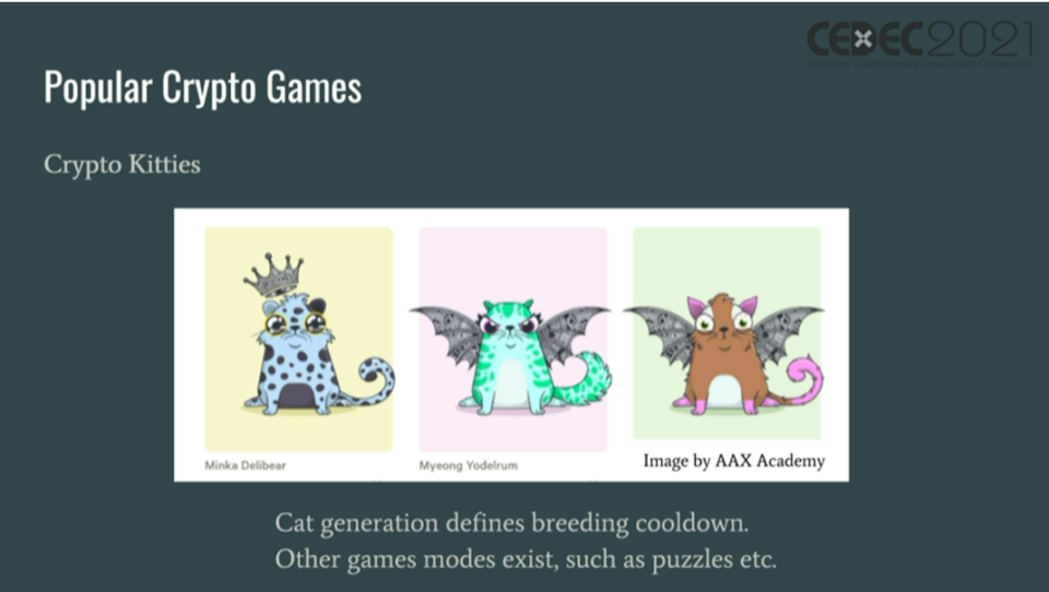 【リポートと感想】「Cryptoの設計: NFTに隠されたゴールド」 #CEDEC2021 #classmethod_game | DevelopersIO