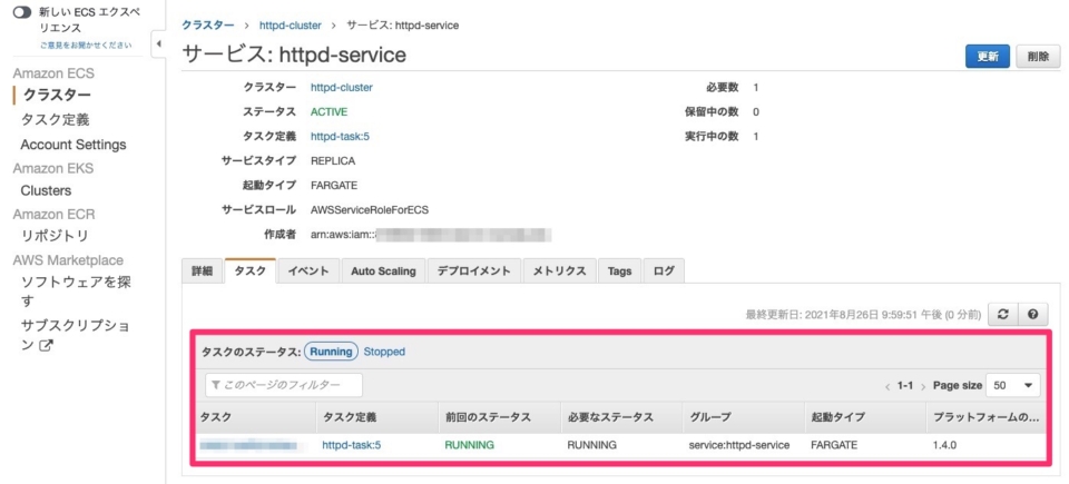 【初心者向け】Amazon ECSでApacheを起動したい~AWS Fargate利用~ | DevelopersIO