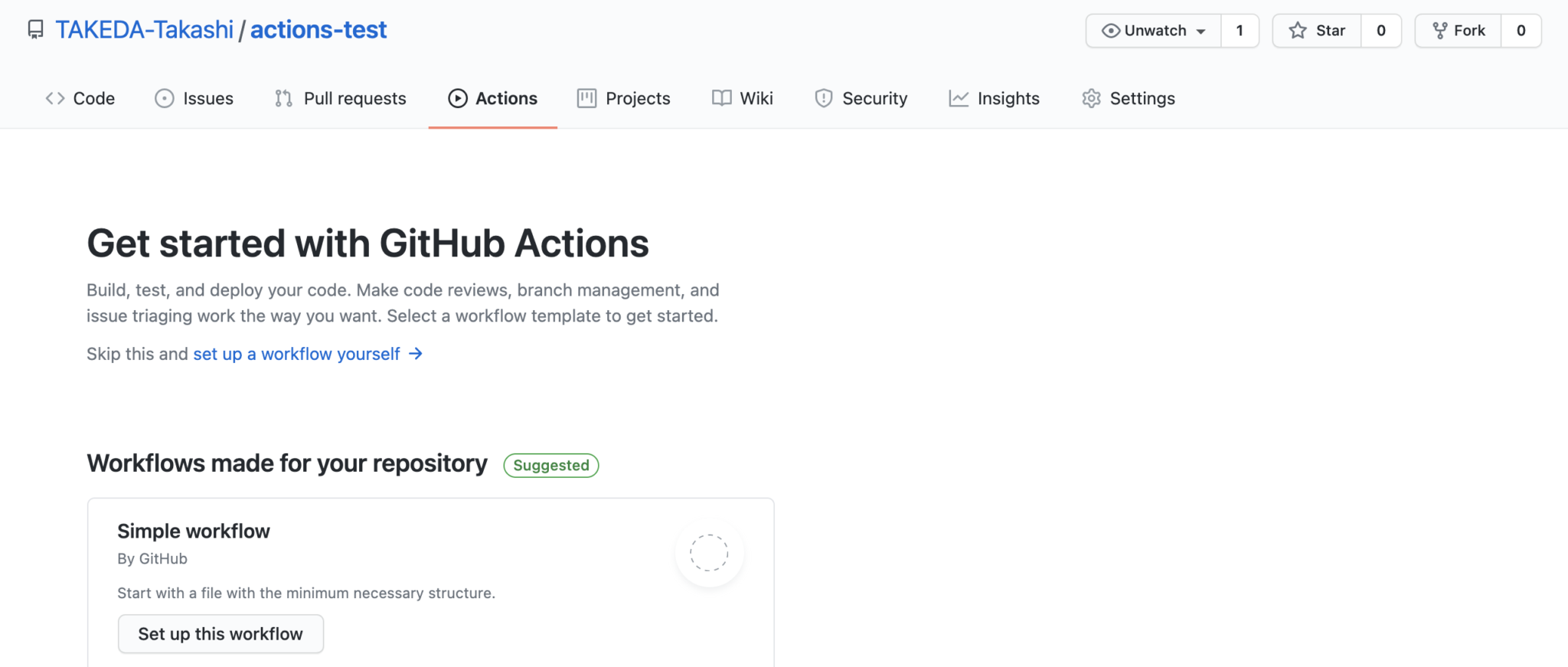 GitHub Actionsのworkflow_dispatchが表示されない場合はデフォルトブランチの設定を確認しよう | DevelopersIO