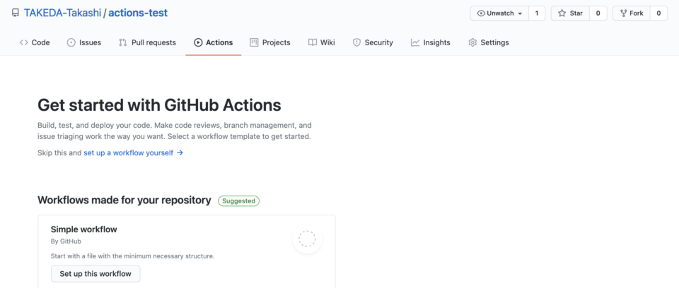 Github Actionsのworkflowdispatchが表示されない場合はデフォルトブランチの設定を確認しよう Developersio