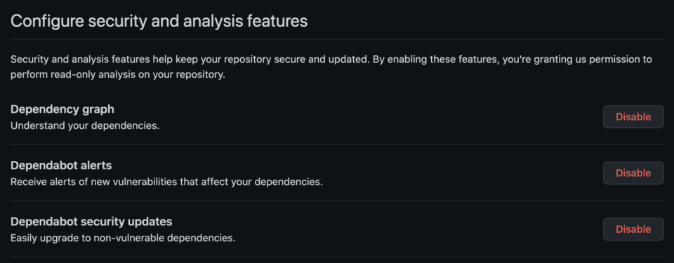GitHubにDependabotを導入して依存ライブラリを自動アップデートする | DevelopersIO