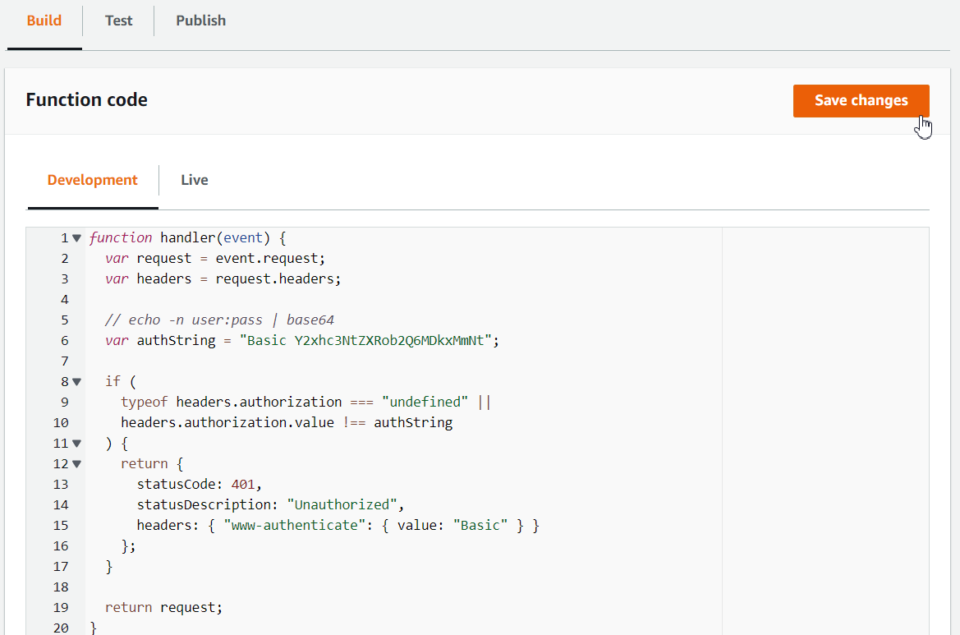 CloudFront FunctionsでBasic認証のパスワードをかける | DevelopersIO
