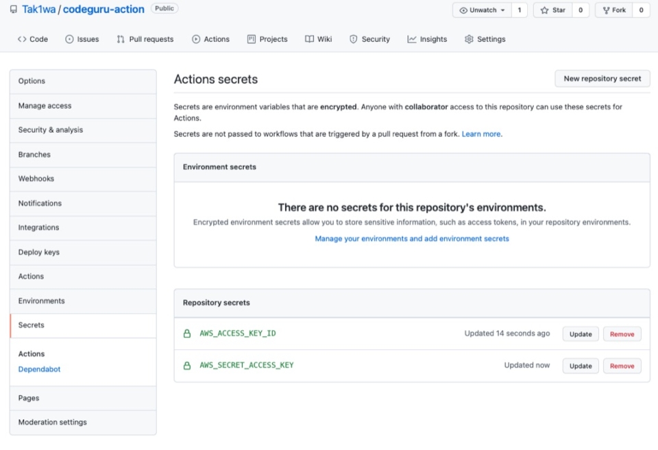 Amazon CodeGuru ReviewerをGitHub Actionsから使う | DevelopersIO