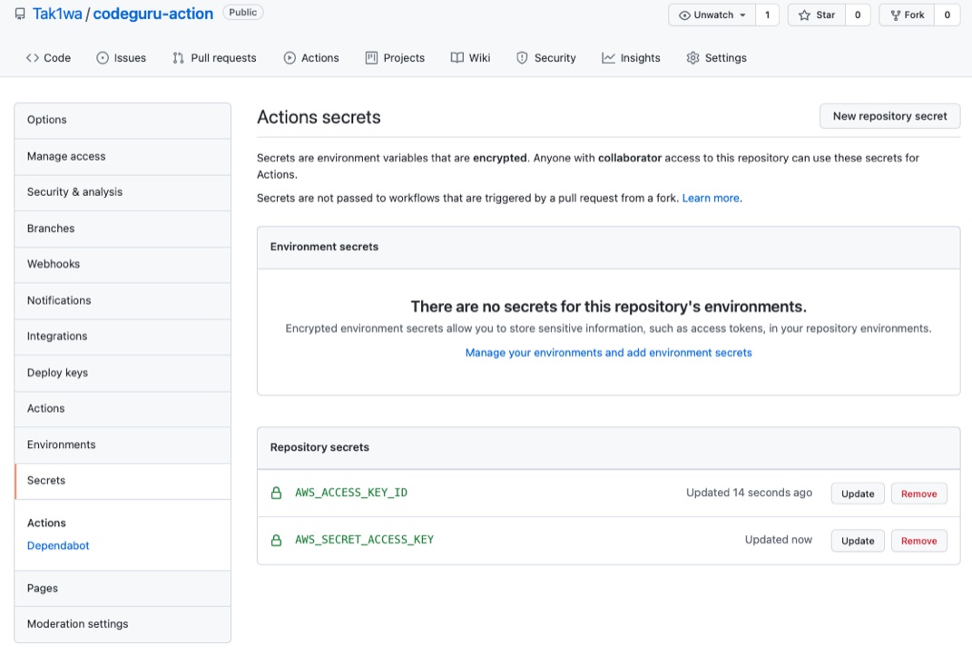 Amazon CodeGuru ReviewerをGitHub Actionsから使う | DevelopersIO