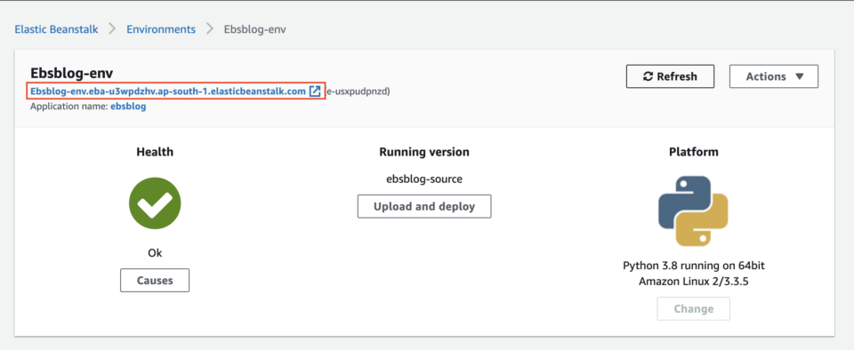 I tried deploying flask app in AWS Elastic Beanstalk | DevelopersIO I tried deploying flask app in AWS Elastic Beanstalk | DevelopersIO