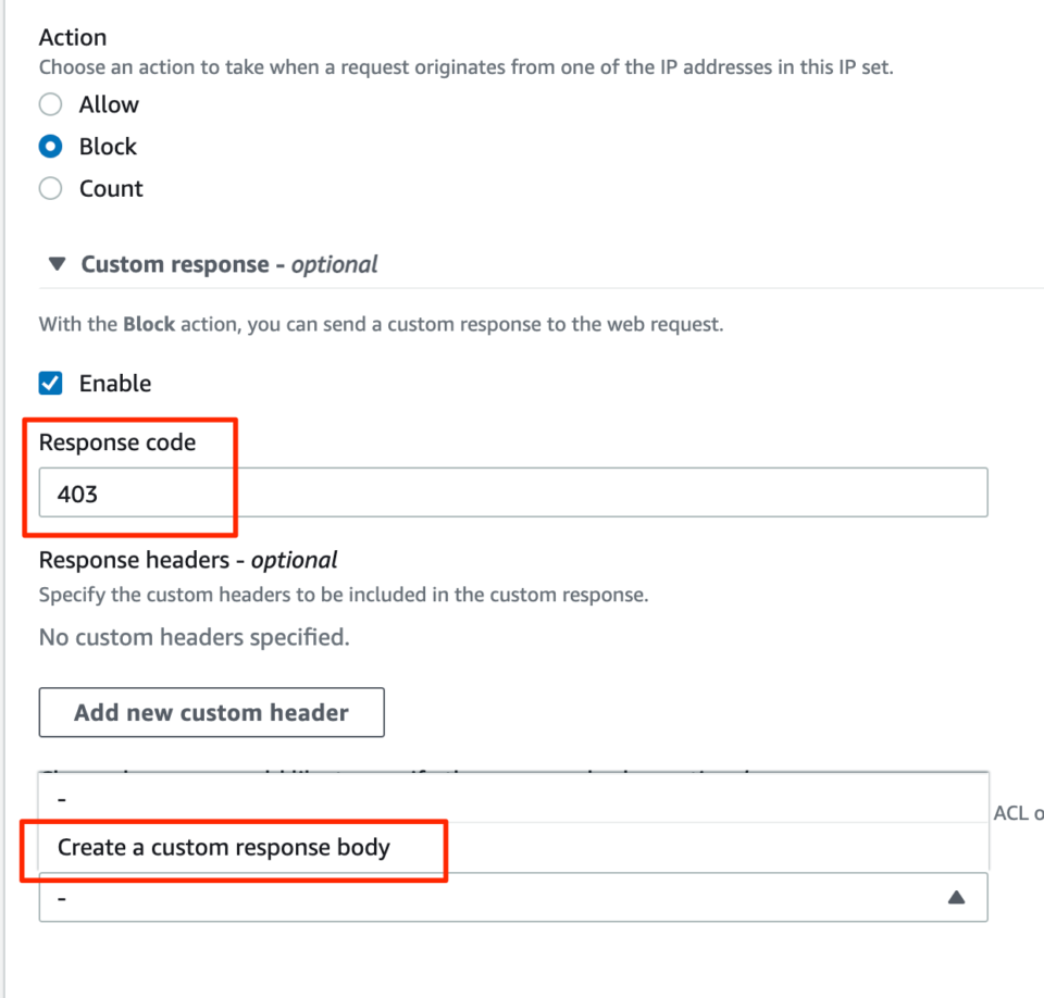 AWS WAFの機能だけでブロック時にカスタムエラーページを表示させてみた | DevelopersIO