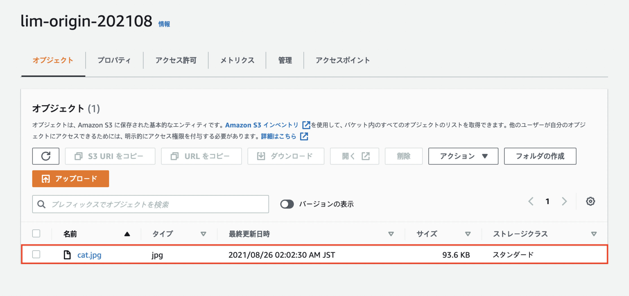 AWS CLIを利用し、Amazon S3バケットのpre-signed urlsを取得してみました | DevelopersIO