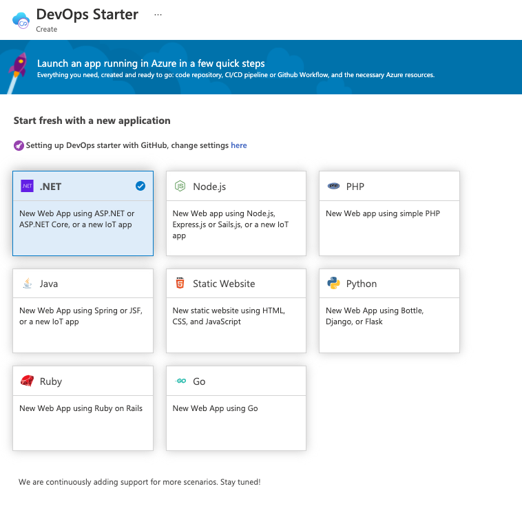 Azure環境向けCI/CDパイプラインを自動作成できるDevOps Starterが便利すぎた | DevelopersIO