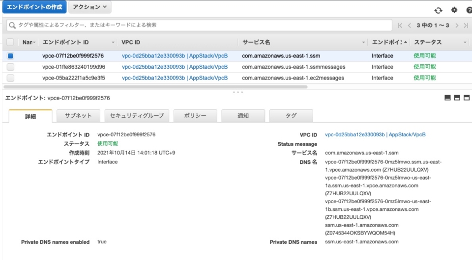 AWS Transit Gatewayに接続したShared VPCにVPCエンドポイントを集約してみた | DevelopersIO