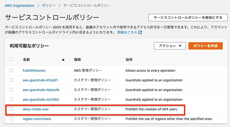 Control Towerのカスタマイズ(CfCT)を使ってSCPの作成・変更をやってみた | DevelopersIO