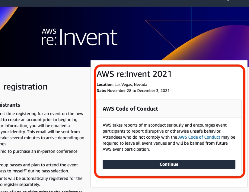 AWS re:Invent 2021のバーチャルパスを申し込んでみた | DevelopersIO