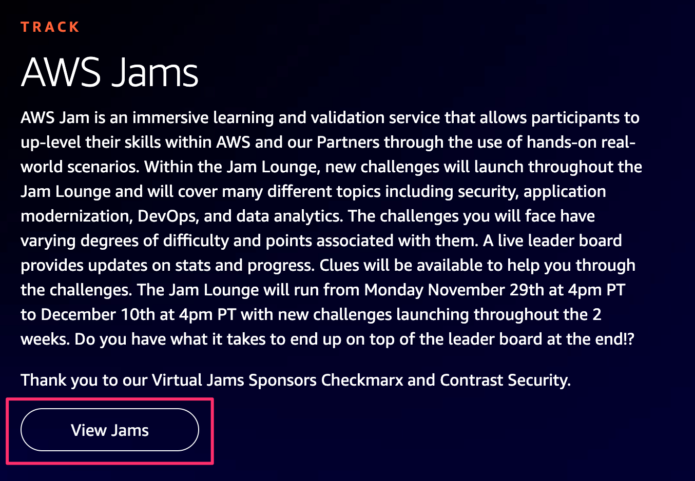 [AWSの腕試し]12月11日まで無料で開催中のAWS Jamに参加してセキュリティやDevOpsなどのスキルアップをしよう ...