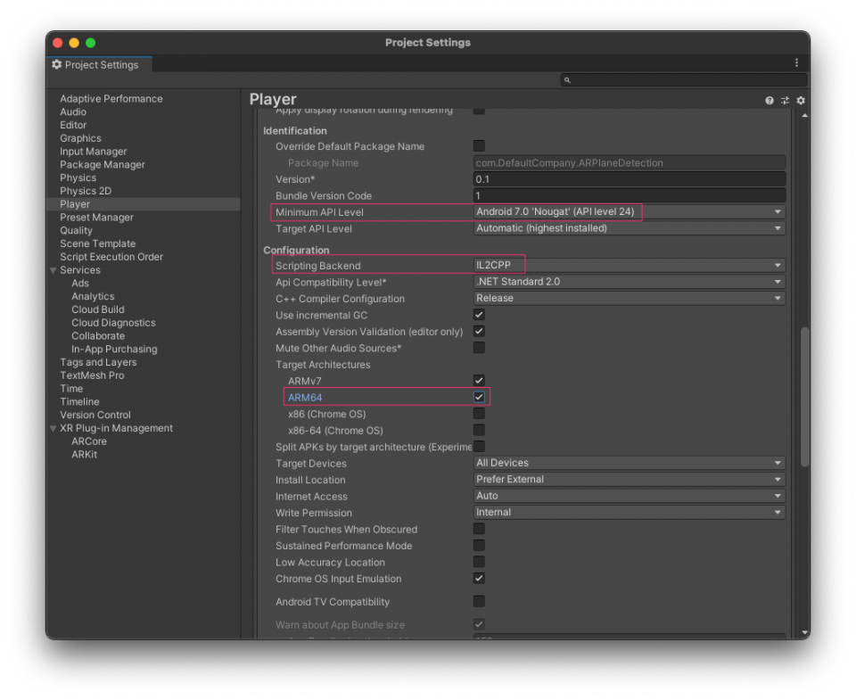Unity AR入門 平面検出して仮想空間にボールを置いてみた | DevelopersIO