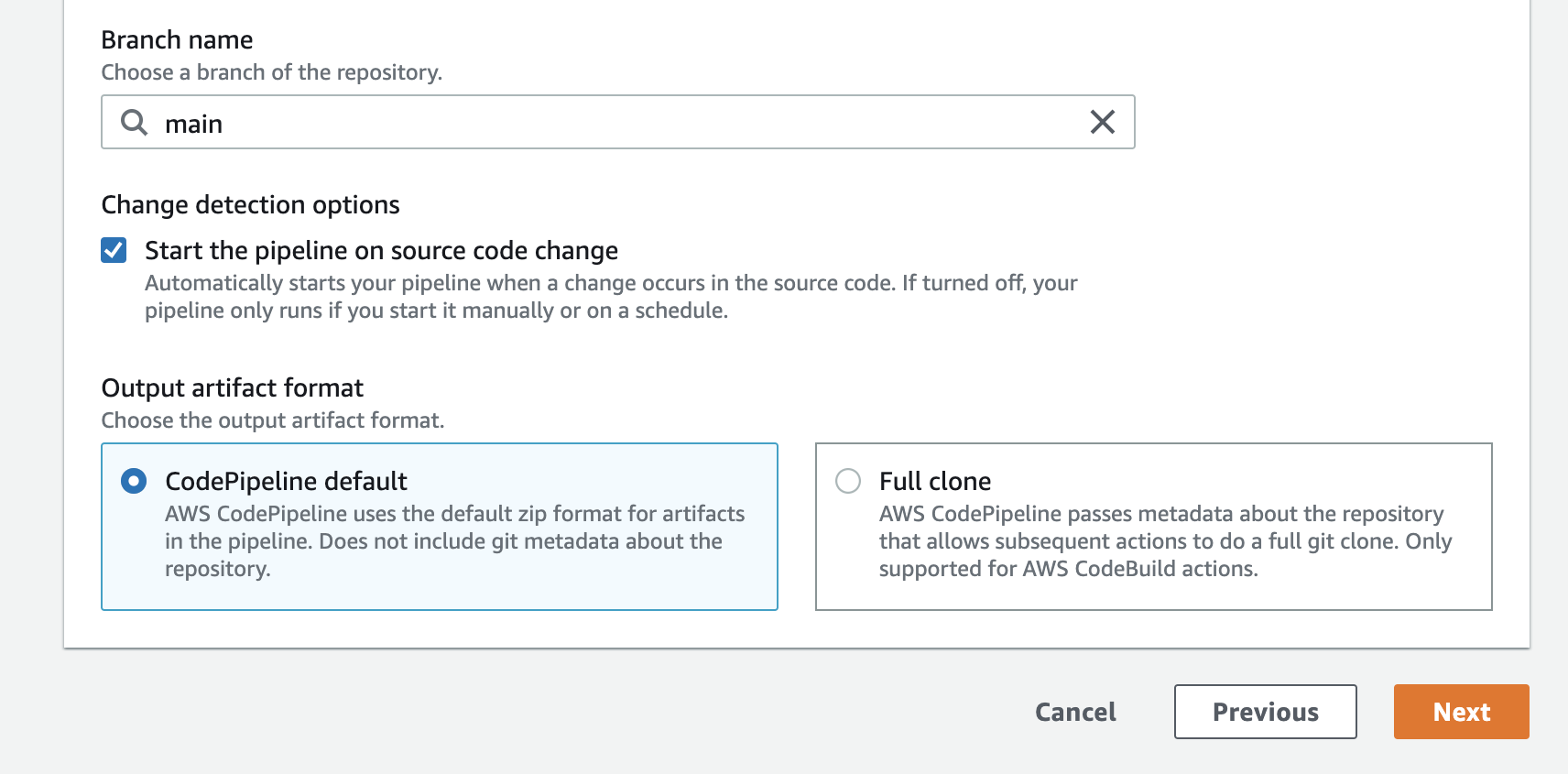 i tried to setup AWS CodePipeline and AWS CodeDeploy to deploy application on Amazon EC2 using ...