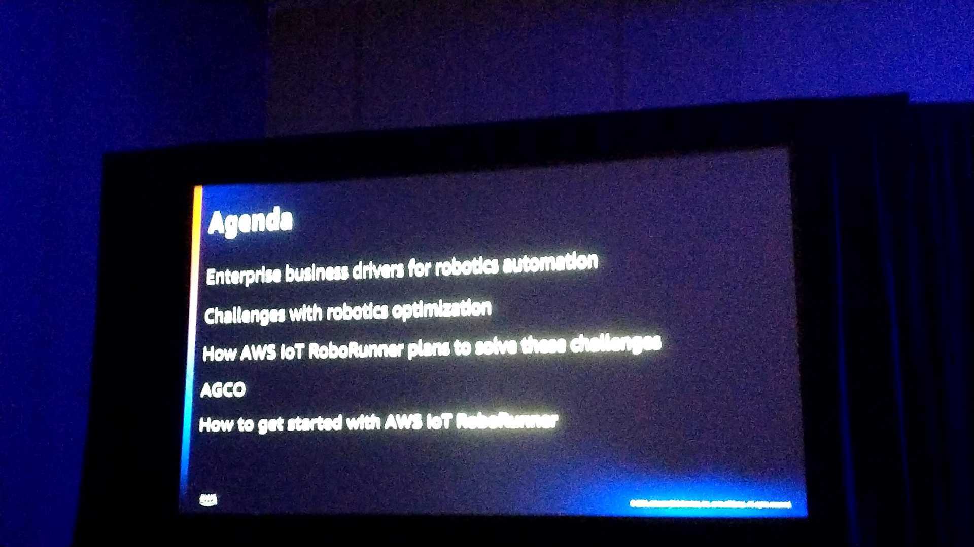 【現地セッションレポート】 {New Launch} Improve efficiency of robotics automation with AWS IoT RoboRunner # ...