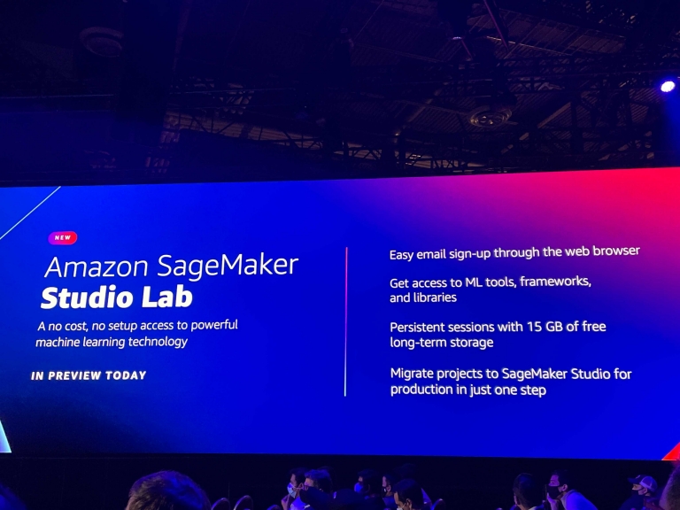 [速報] 機械学習を身近に Amazon SageMaker Studio Lab が発表されました | DevelopersIO