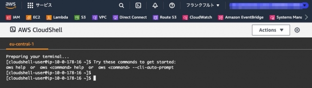 AWS CloudShellで「rm -rf /*」を実行してみた | DevelopersIO