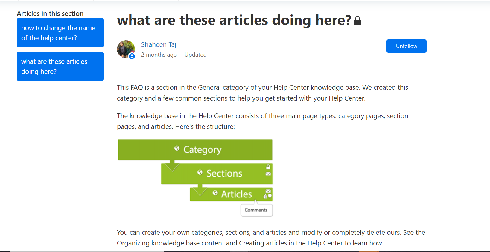 How to enable the help centre and create and publish articles in ...