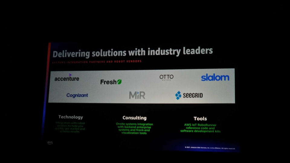 【現地セッションレポート】 {New Launch} Improve efficiency of robotics automation with AWS IoT RoboRunner # ...