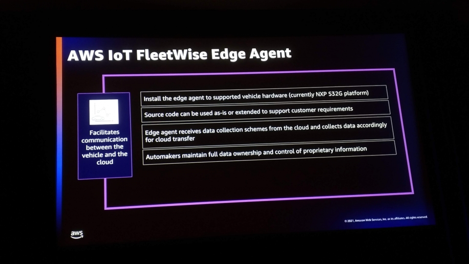 【現地セッションレポート】 {New Launch} Introducing AWS IoT FleetWise for Automotive #IOT212 #reinvent ...
