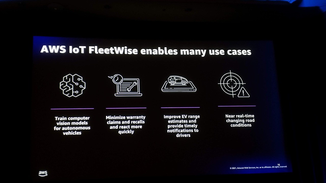 【現地セッションレポート】 {New Launch} Introducing AWS IoT FleetWise for Automotive #IOT212 #reinvent ...