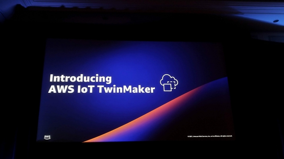 【現地セッションレポート】 {New Launch} Introducing AWS IoT TwinMaker #IOT219 #reinvent | DevelopersIO