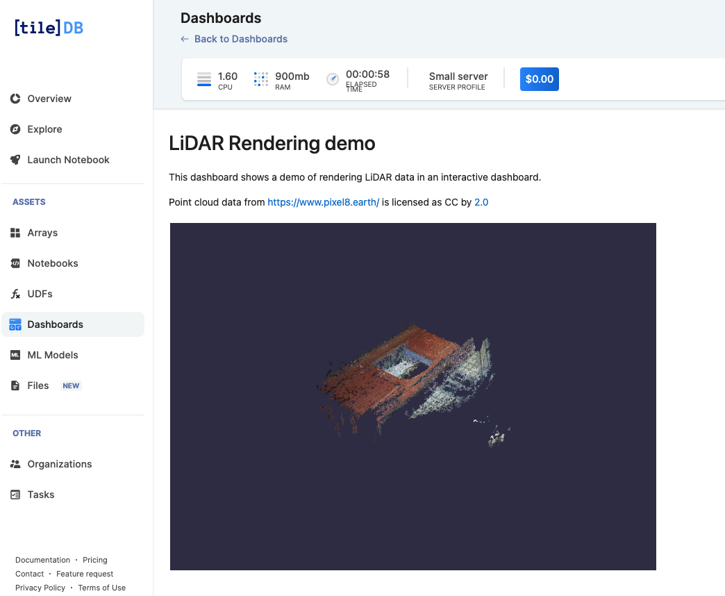 多次元配列に特化したユニバーサル・データエンジン「tileDB」でLiDARデータを3Dグラフ化してみた | DevelopersIO