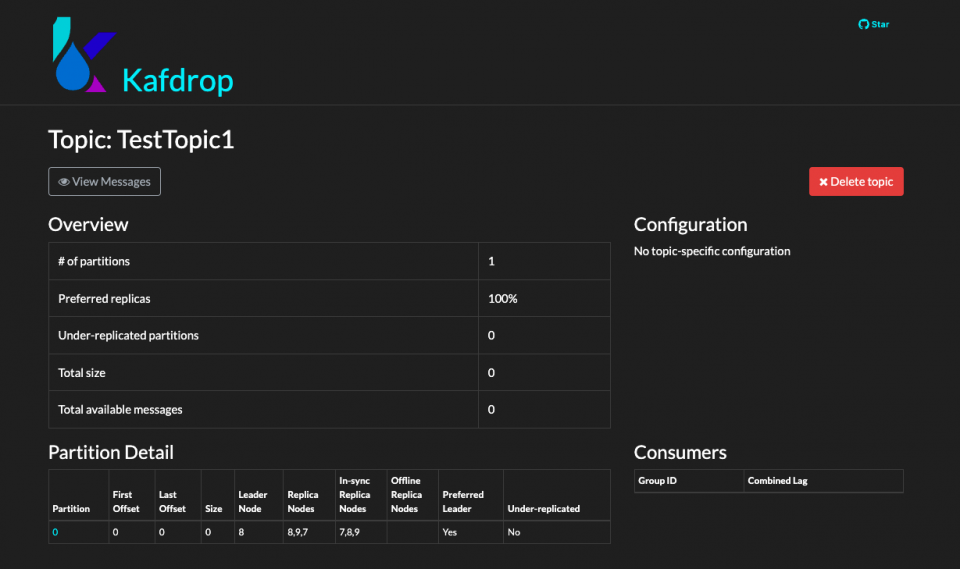 Kafka 用クライアントの Kafdrop で Aiven for Apache Kafka に接続する | DevelopersIO