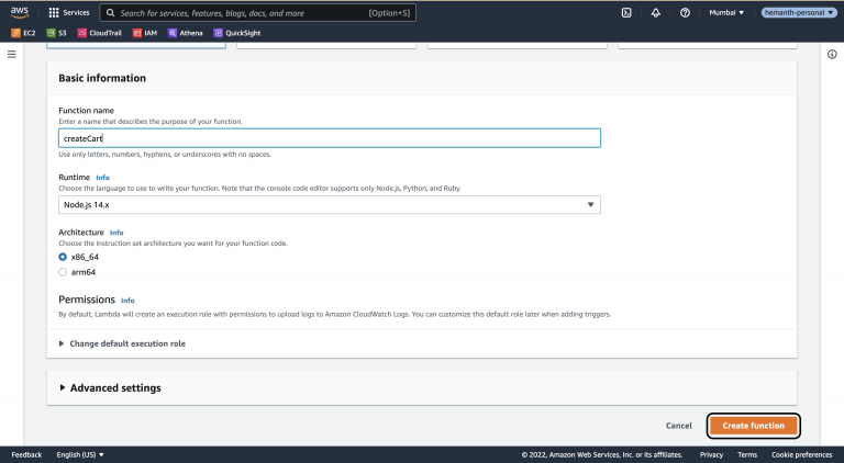 Creating A Shop Api Of Post Cart Items With Postman Lambda And Api Gateway Using Aws Developersio