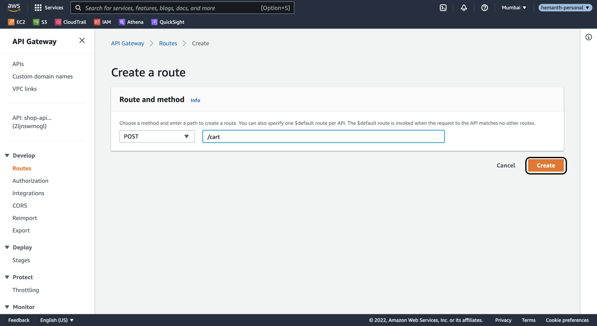 Creating a Shop API of POST cart items with Postman, lambda and API Gateway using AWS | DevelopersIO