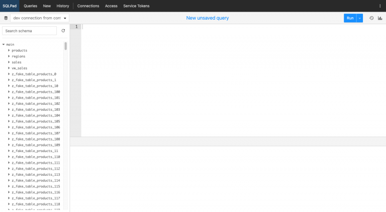 SQLクエリを実行、クエリ結果を可視化できるウェブアプリ「SQLPad」を試してみた | DevelopersIO