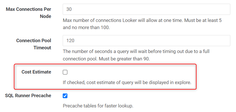 [Looker22.2新機能]LookerのExploreとSQL RunnerにおいてSnowflake接続でもCost Estimateが ...