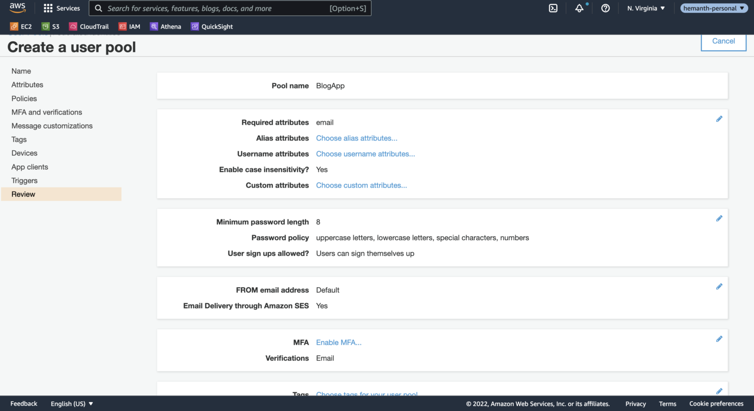 Securing API Gateway using Amazon Cognito User Pools | DevelopersIO