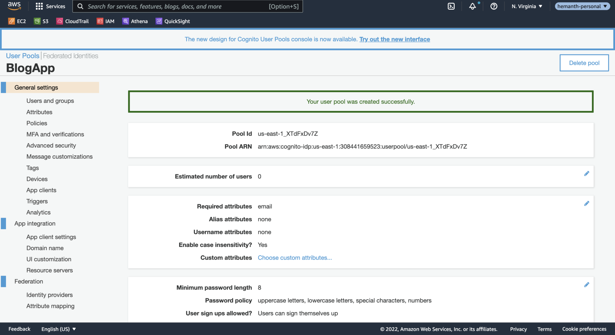 Securing API Gateway using Amazon Cognito User Pools | DevelopersIO