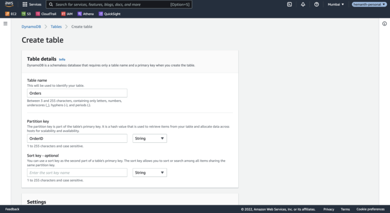 Performing Sql Queries On Dynamodb Table Using Partiql Developersio