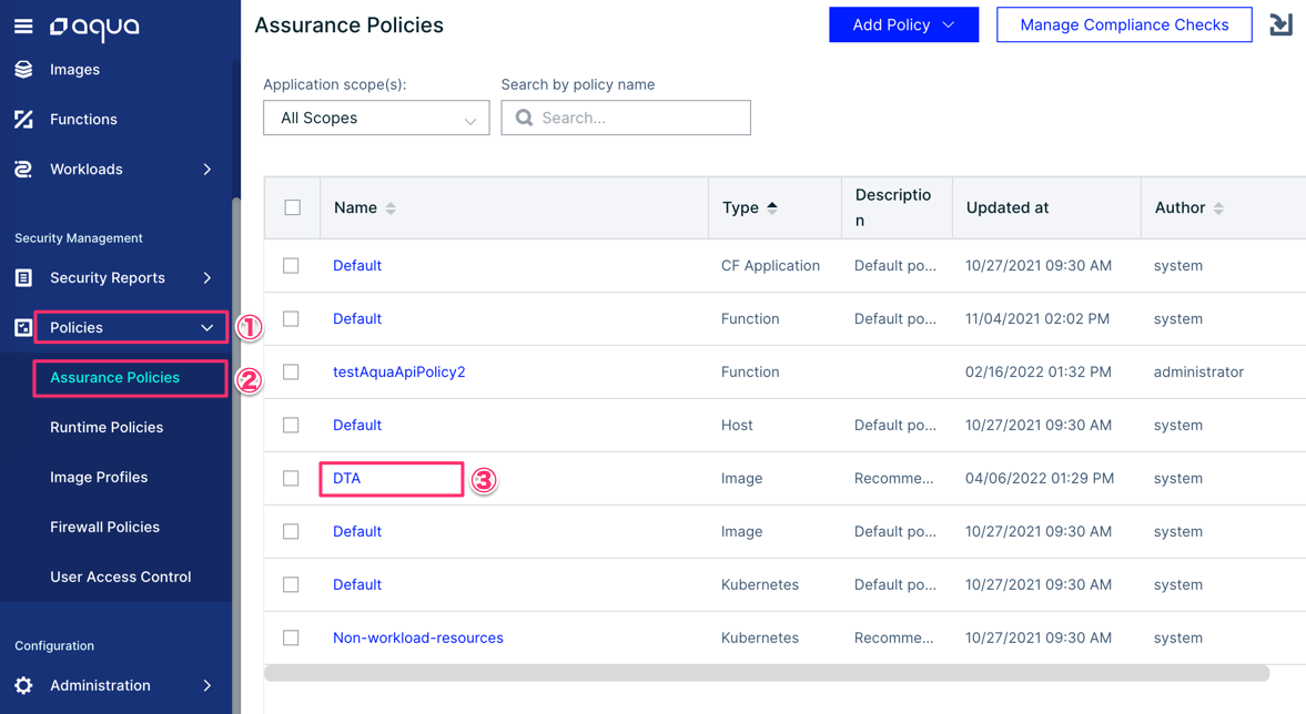 Aqua Dynamic Threat Analysis (DTA) のアドオン導入と機能を試してみた | DevelopersIO