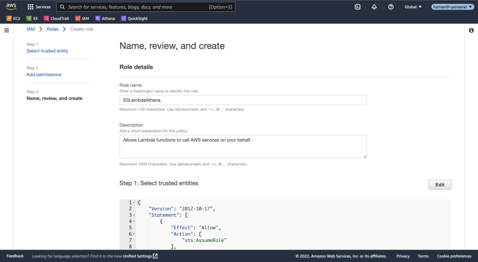 Querying AWS Athena using a Lambda Function | DevelopersIO