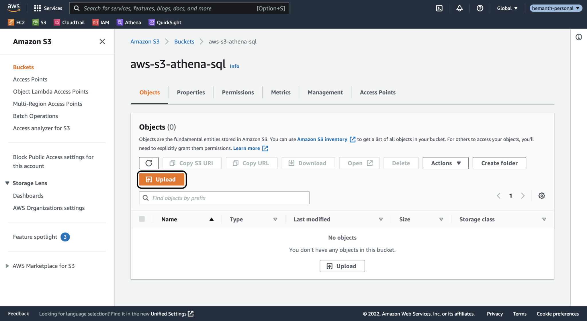 Performing SQL queries on S3 files using Athena | DevelopersIO