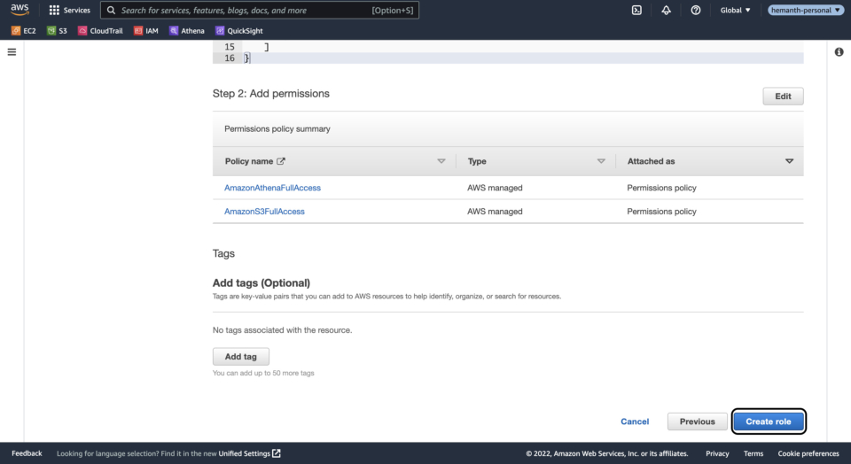 Querying AWS Athena using a Lambda Function | DevelopersIO