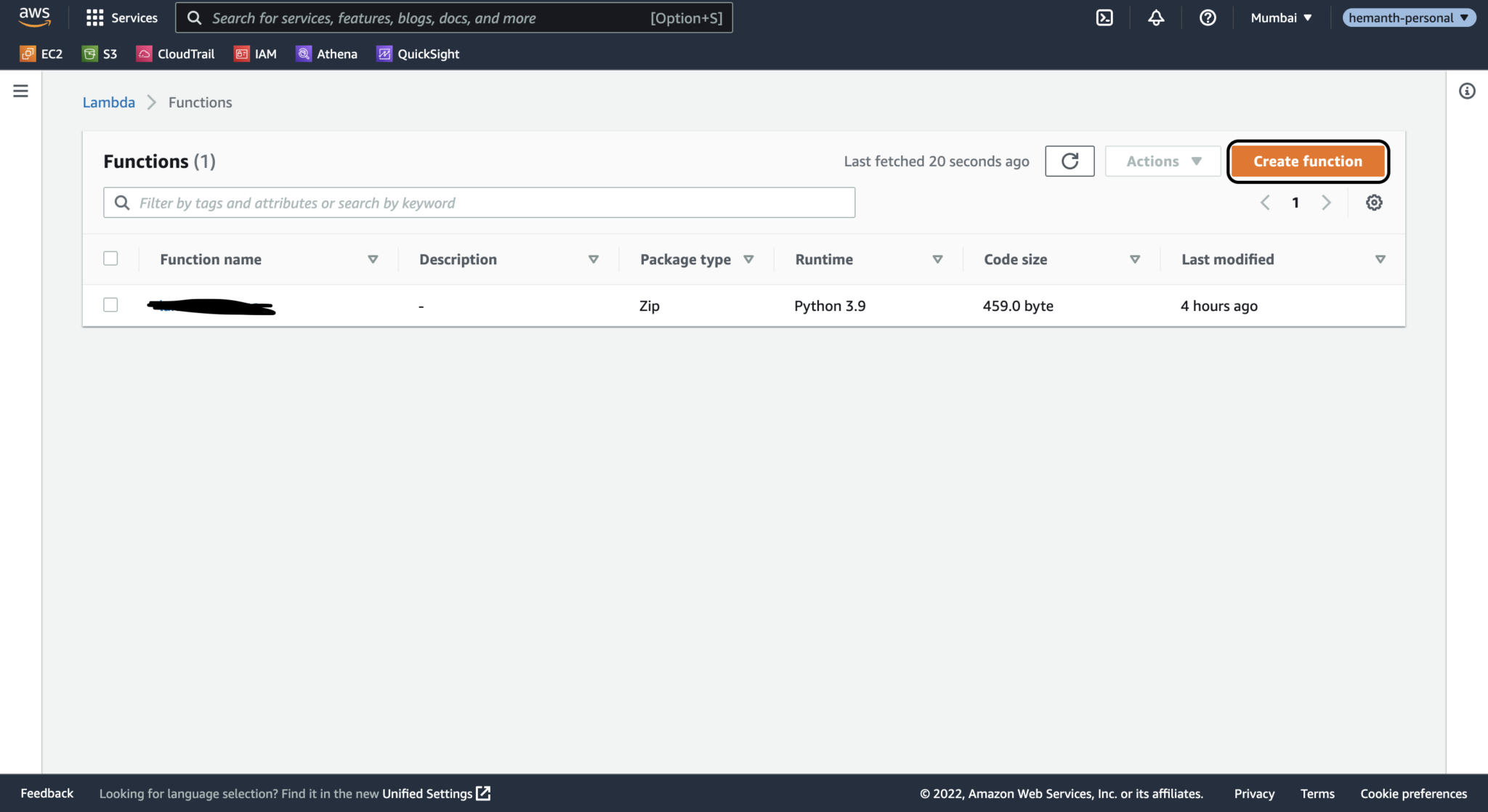 Querying AWS Athena using a Lambda Function | DevelopersIO