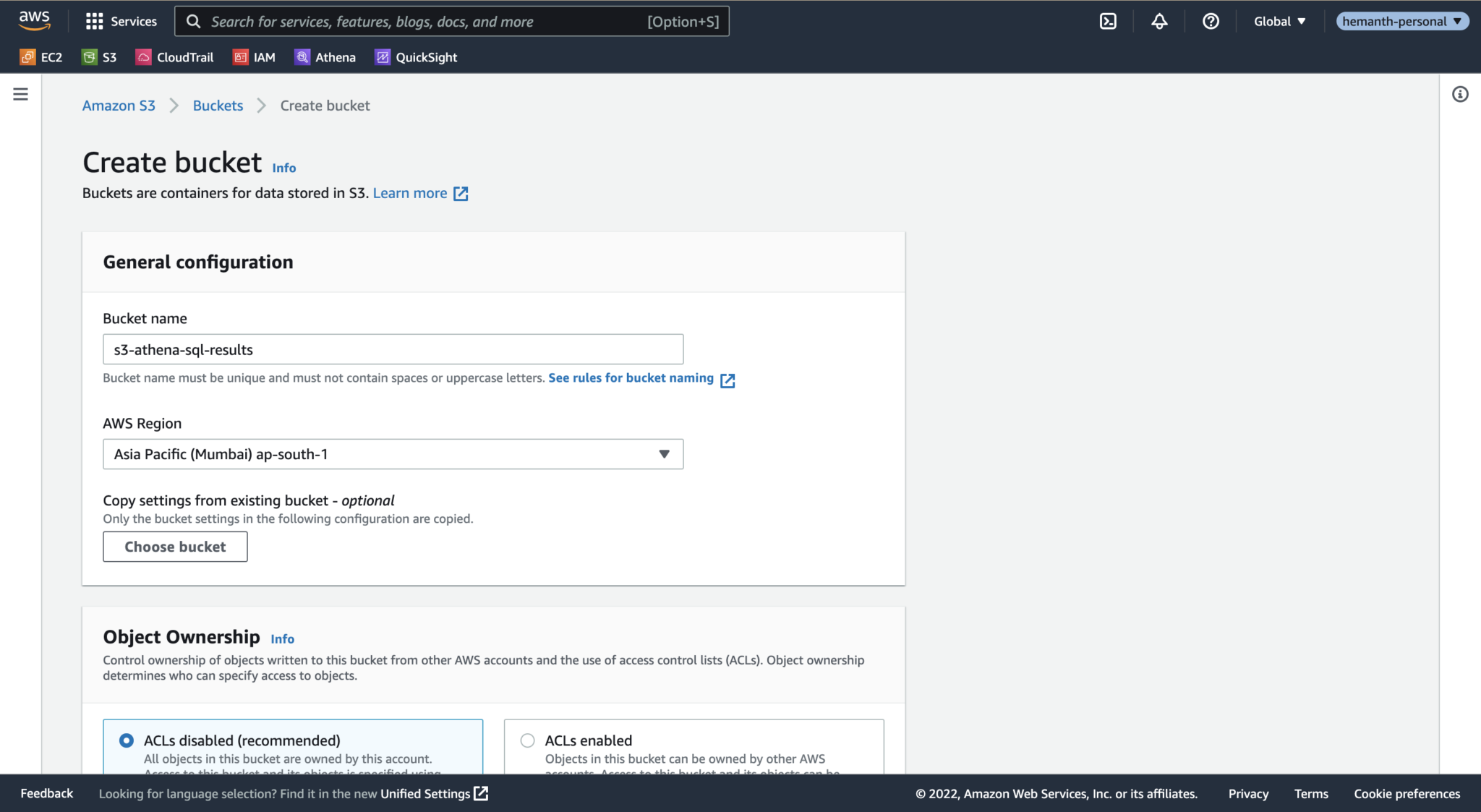 Performing SQL queries on S3 files using Athena | DevelopersIO