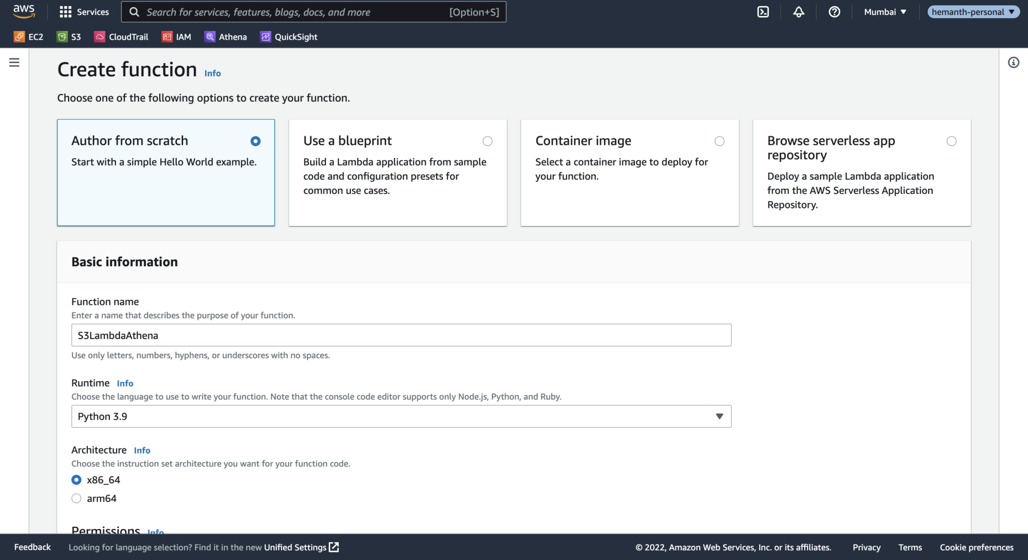 Querying AWS Athena using a Lambda Function | DevelopersIO