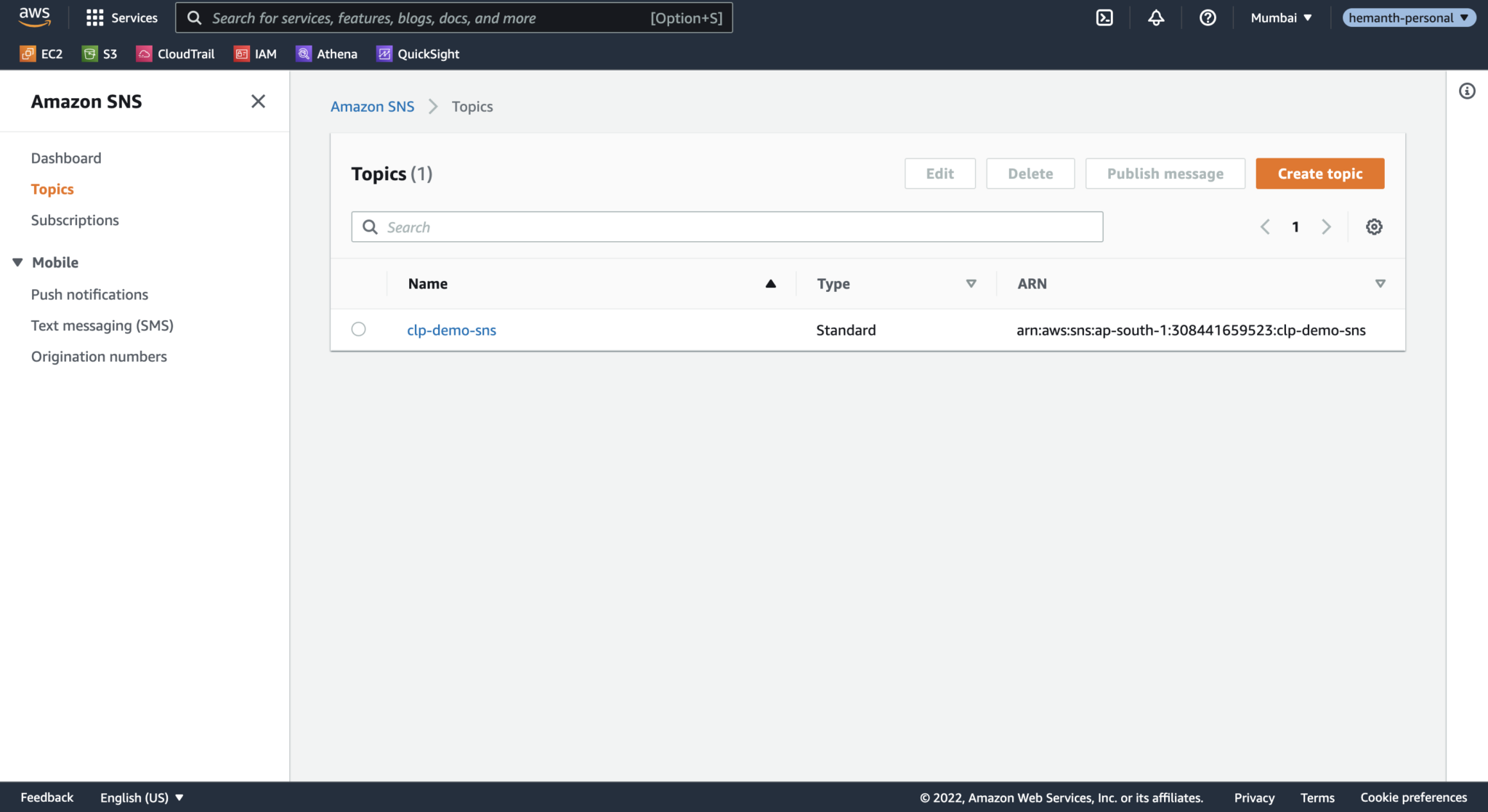 Email Notification using SNS and S3 event notification when Object is Uploaded in a S3 bucket ...