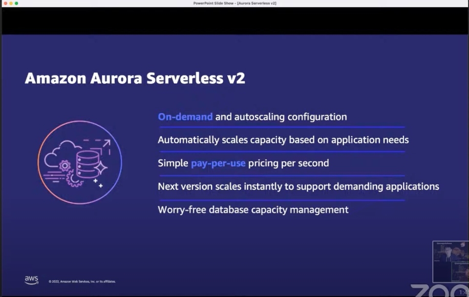 JAWS-UG横浜「Aurora Serverless v2 Deep Dive」に参加してきた | DevelopersIO
