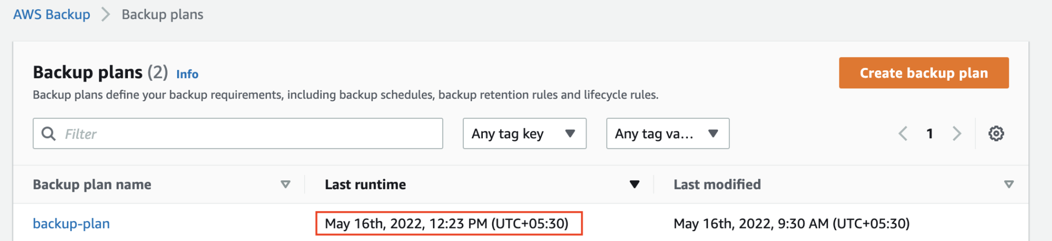 AWS CLIを使用してAWS Backupを作成してみた。 | DevelopersIO
