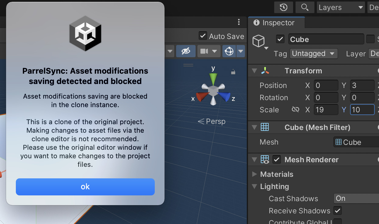 ParrelSyncを使ってUnityで簡単に複数インスタンス起動できました（マルチプレイヤーテストに便利） | DevelopersIO