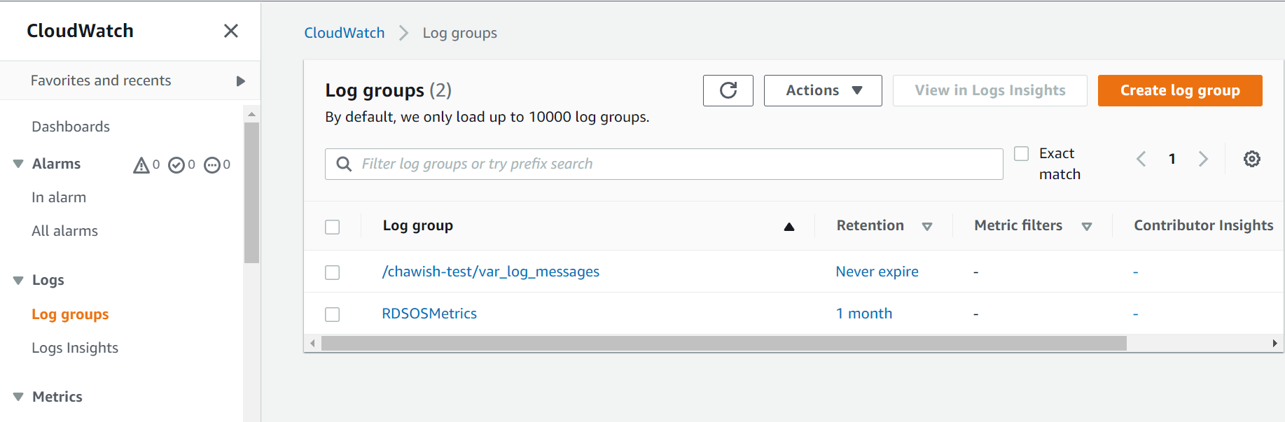 การสร้าง CloudWatch Log เพื่อใช้งานใน EC2 บน AWS | DevelopersIO